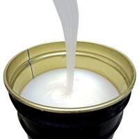 China White Liquid Tin Cure RTV2 Silicone Rubber For Candle , Soap  Molds Making for sale