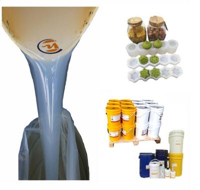 China 1:1 Food Grade RTV2 Platinum Cure Silicone Rubber For Molds Making for sale
