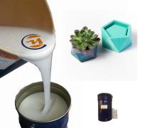 China Curing Time 4-6 Hours 25 Shore A Platinum Silicone Rubber for Pentagonal Plate Coaster Mold for sale