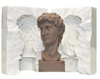 China Figures Molded by Condensation Cure RTV2 Silicone Rubber with C520 Curing Agent White for sale