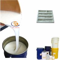China 4-6 Hours Curing Time RTV-2 Liquid Tin Silicone Rubber for Plaster Cornice Mold Making 100 2 Mixing Ratio for sale