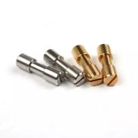 China OEM Customized CNC Turning Machined Parts Brass Aluminum Electric Motor parts for sale