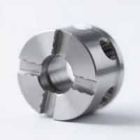 China Custom CNC Turned Steel Components Silver Finish For Industrial for sale