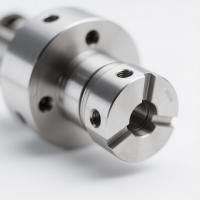 China Custom CNC Turned Steel Components Silver Finish For Industrial for sale