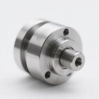 China Custom CNC Turned Steel Components Silver Finish For Industrial for sale