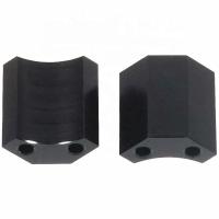 China Black Custom Machined Plastic Parts CNC Turning Milling POM Nylon ABS Parts for sale