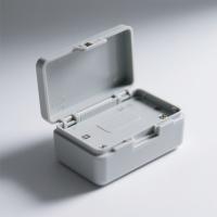 China Flame Retardant ABS PC Battery Box Cover UL94 V-0 Strong Chemical Resistance and Customizable Shipping for sale