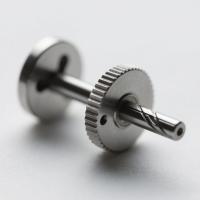China High Precision Watch Movement Shaft CNC Turning Part ±0.01mm Tolerance for sale