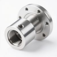 China Industrial Robot Transmission System High Precision Ball Screw Nut Seat Custom Machining for sale