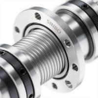 China Industrial Robot High Precision Diaphragm Coupling Stainless Steel Bellows Drive Coupling Element for sale