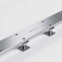 China Industrial Robot Foot Mounting Plate Heavy Duty Base Support Custom Machining for sale