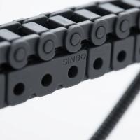 China Industrial Robot Oil Resistant Nylon Cable Carrier High Flexibility Low Noise Internal Separation Base Support System for sale