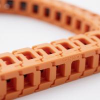 China Industrial Robot Oil Resistant Nylon Cable Carrier High Flexibility Low Noise Internal Separation Base Support System for sale