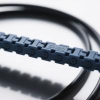 China Industrial Robot Oil Resistant Nylon Cable Carrier High Flexibility Low Noise Internal Separation Base Support System for sale