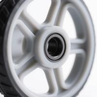 China Omni Wheel Nylon Roller High Precision High Wear Resistance For Service Robot Chassis Customized for sale