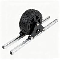 China Obstacle Crossing Auxiliary Wheel Bracket High Strength CNC Machining China Custom for Special Robot for sale