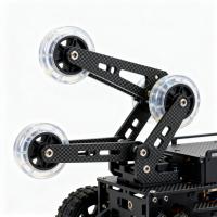 China Obstacle Crossing Auxiliary Wheel Bracket High Strength CNC Machining China Custom for Special Robot for sale