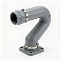 China HighPressure Water Cannon Nozzle Seat Precision CNC Machining China for Special Robots ExplosionProof Rescue Aerospace for sale