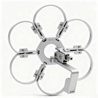 China Precision CNC Machining China Custom Titanium Alloy Spacecraft Connecting Bracket Aerospace Components Manufacturing for sale