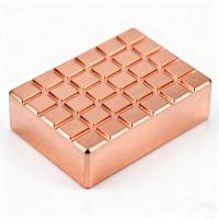 China Copper Alloy Conductive Block Custom Manufacturing High Conductivity Wear Resistant cnc machining china precision CNC Machining Service for sale