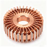China Precision Motor Commutator Copper Alloy Machined Parts CNC Machining China Precision CNC Machining Services for sale