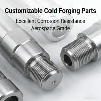 China Customizable Dimensions Cold Forging Parts with Excellent Corrosion Resistance and High Cost Efficiency for Aerospace and Automotive for sale