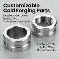 China Customizable Dimensions Cold Forging Parts with Excellent Corrosion Resistance and High Cost Efficiency for Aerospace and Automotive for sale