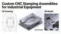 China Custom CNC Stamping Assemblies with 30 Years Experience, Strong Corrosion Resistance, and Custom Dimensions for Industrial Equipment for sale