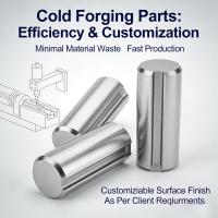 China High Strength Cold Forging Parts with HRC 40-60 Hardness and Customizable Dimensions for Cost Efficiency for sale