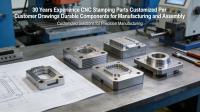 China 30 Years Experience CNC Stamping Parts Customized Per Customer Drawings with Strong Corrosion Resistance for sale