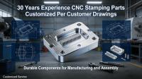 China 30 Years Experience CNC Stamping Parts Customized Per Customer Drawings with Strong Corrosion Resistance for sale