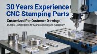 China 30 Years Experience CNC Stamping Parts Customized Per Customer Drawings with Strong Corrosion Resistance for sale
