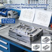 China Custom CNC Stamping Assemblies with Customized Dimensions and Strong Corrosion Resistance from 30 Years Experience for sale