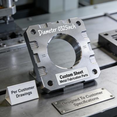China 0.325inch Diameter CNC Stamping Parts with Strong Corrosion Resistance and 30 Years Experience in Custom Sheet Metal Fabrication for sale