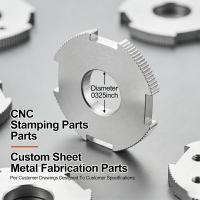 China 0.325inch Diameter CNC Stamping Parts with Strong Corrosion Resistance and 30 Years Experience in Custom Sheet Metal Fabrication for sale