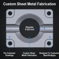 China 0.325inch Diameter CNC Stamping Parts with Strong Corrosion Resistance and 30 Years Experience in Custom Sheet Metal Fabrication for sale