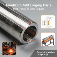 China Anodized Cold Forging Parts with Customizable Dimensions and Optional Heat Treatment for Precision Applications for sale
