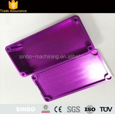 China Aluminum Alloy 6061 CNC Aluminum Enclosure Customized for Mechinery Featuring Lightweight Design and High Corrosion Resistance for sale