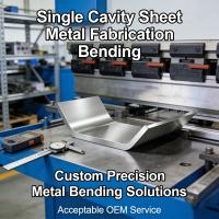 China Single Cavity CNC Bending Sheet Metal Parts with ISO9001:2008 Certification for Precision Metal Fabrication for sale