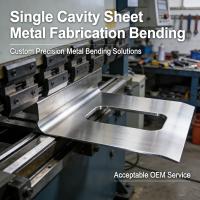 China Single Cavity CNC Bending Sheet Metal Parts with ISO9001:2008 Certification for Precision Metal Fabrication for sale