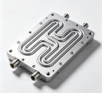 China CNC Machined Aluminum EV Battery Cooling Plate - Custom Electric Vehicle Thermal Management for sale
