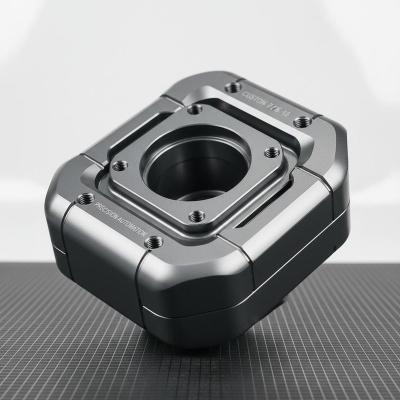 China Custom 7075-T6 Aluminum Robotic Arm Joint Housing with 5-Axis CNC Machining and Hard Anodizing for Precision Automation for sale