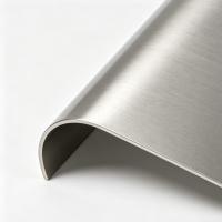 China CNC Precision Bent Stainless Steel Enclosure Panel with Springback Compensation and Laser Cut Blanks for sale