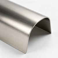 China CNC Precision Bent Stainless Steel Enclosure Panel with Springback Compensation and Laser Cut Blanks for sale