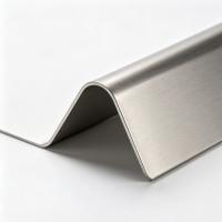 China CNC Precision Bent Stainless Steel Enclosure Panel with Springback Compensation and Laser Cut Blanks for sale