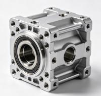 China CNC Machined Aluminum 6061-T6 Gearbox Housing with 0.01mm Concentricity for Industrial Automation for sale