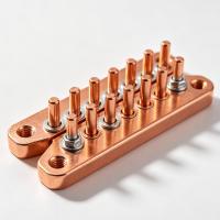 China CNC Machined C11000 ETP Copper Battery Terminal Connector with Low Contact Resistance for BESS Energy Storage Systems for sale