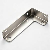China CNC Stamped SS 304 Shelf Bracket with Controlled Bend Radius and Precision Hole Pattern for Industrial Use for sale