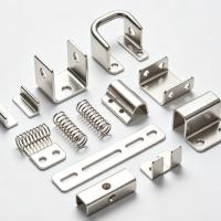 China CNC Stamped Stainless Steel Mounting Clip with SS 301 Spring Temper Progressive Die Stamping and Retention Force Control for sale