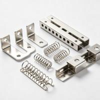 China CNC Stamped Stainless Steel Mounting Clip with SS 301 Spring Temper Progressive Die Stamping and Retention Force Control for sale